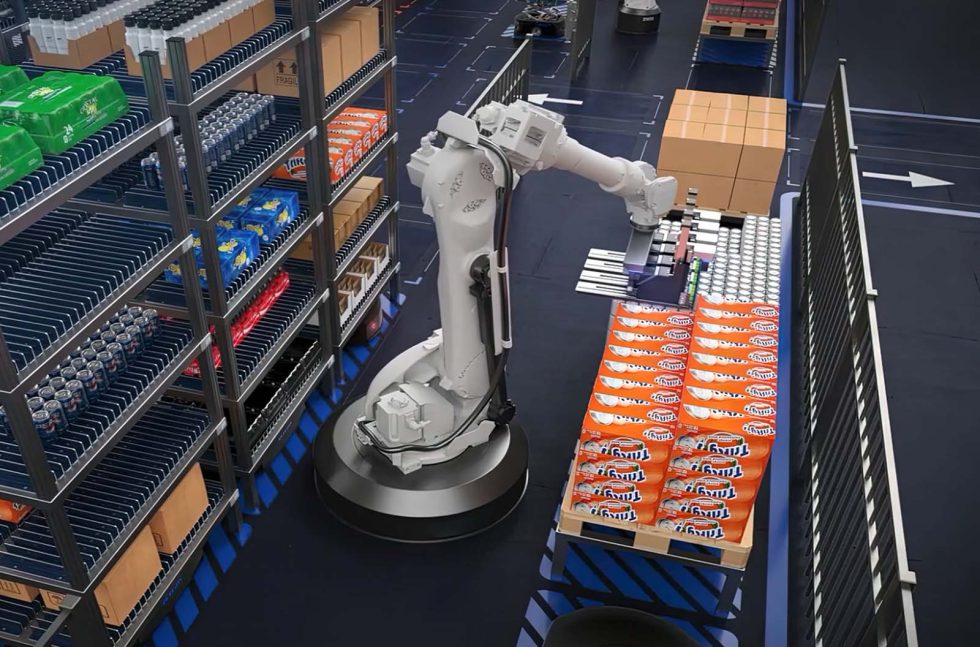 Mixed Palletizing - Reis Robotics