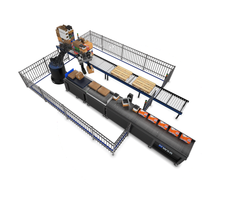 Mixed Palletizing - Reis Robotics