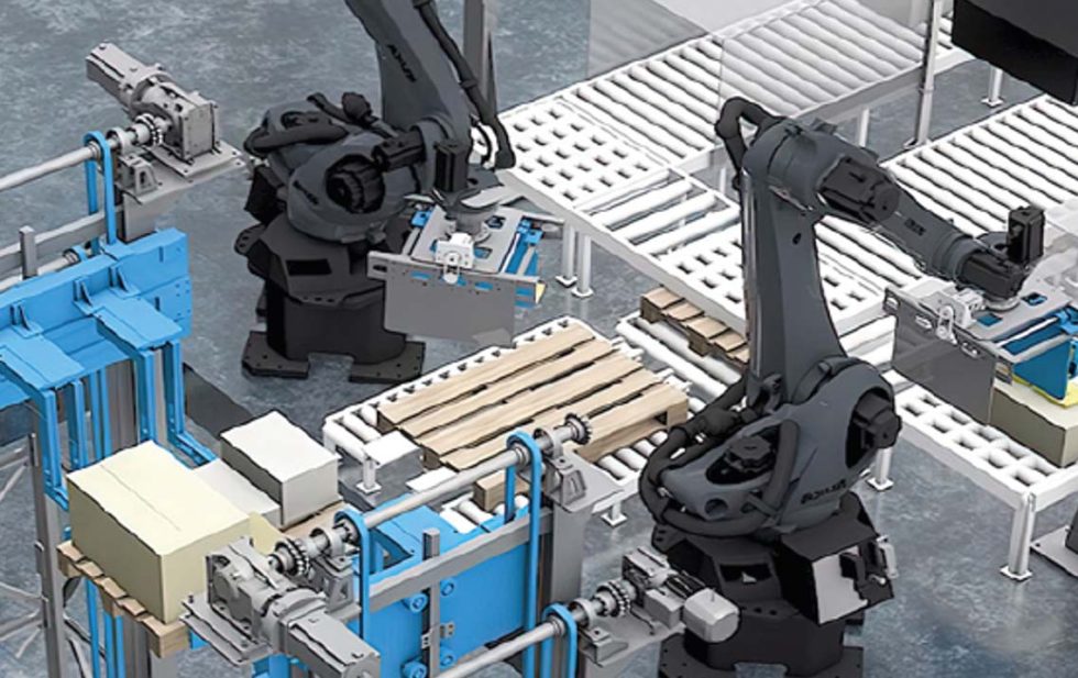 Mixed Palletizing - Reis Robotics