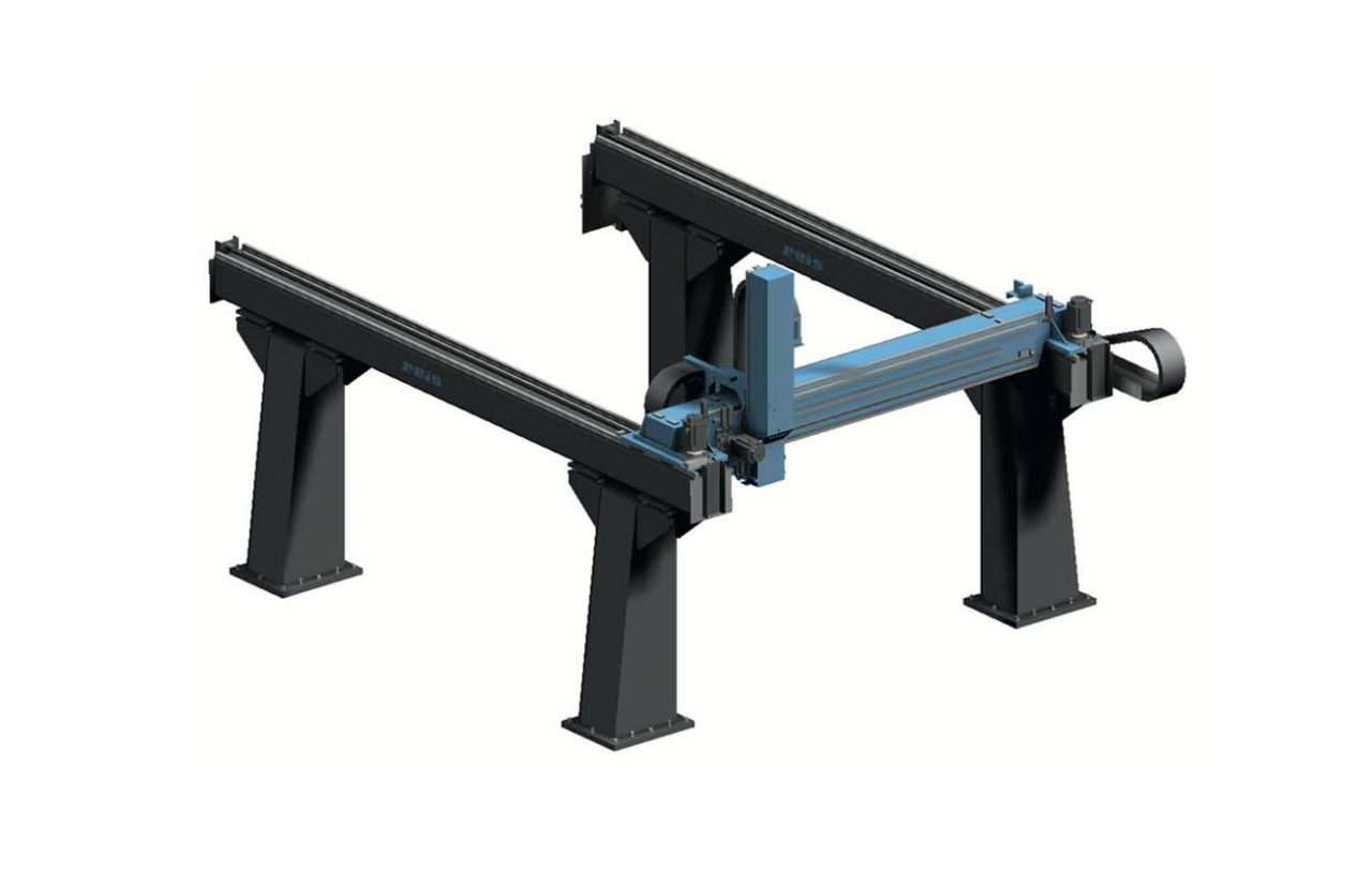 Laser cutting gantry - Reis Robotics