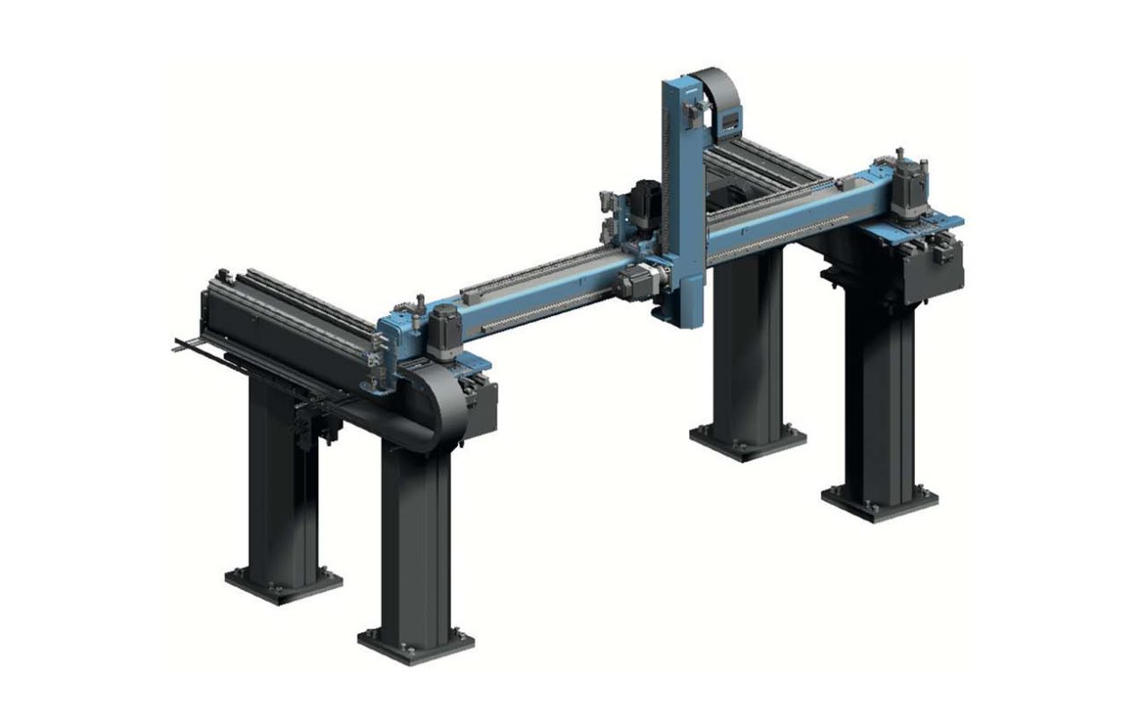 Laser cutting gantry - Reis Robotics